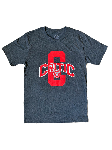 Big C Tee in Ash Black – Critic Clothing