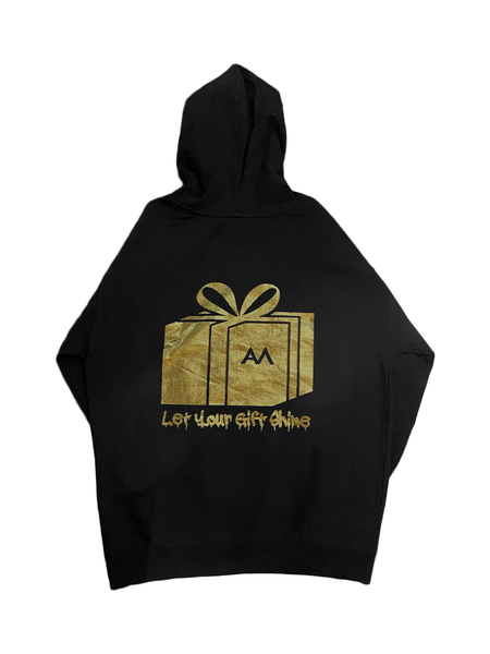 Gold Foil Hoodie in Black – Critic Clothing